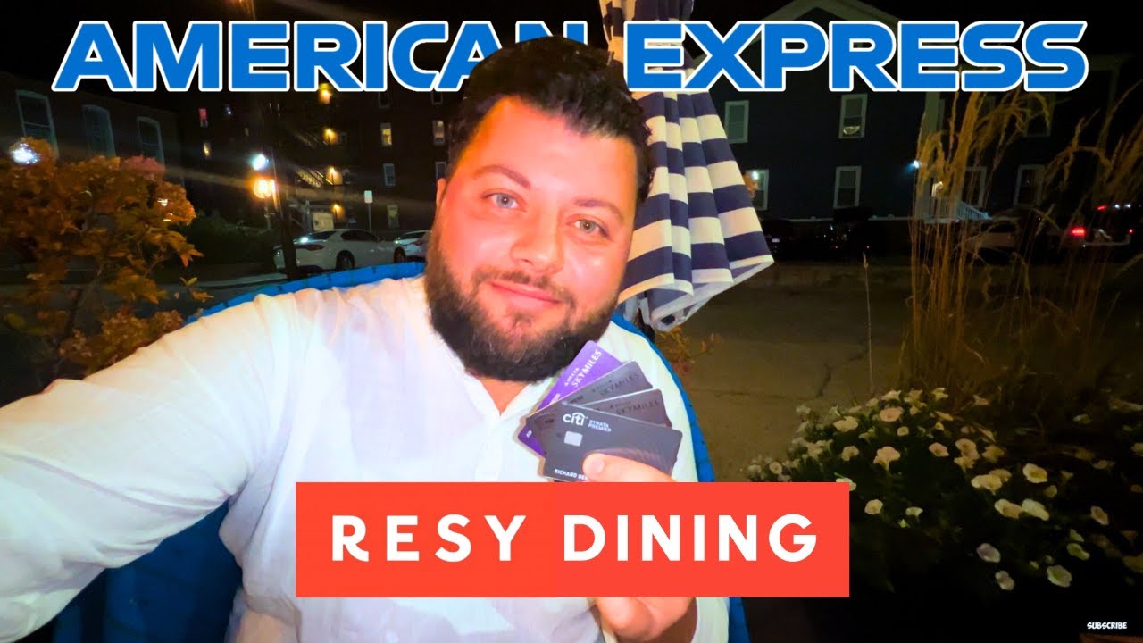 THE FASTEST Way to Redeem AMEX RESY Credits Using Multiple Credit Cards ...