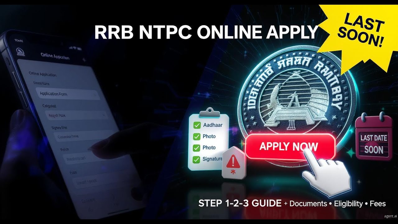 What's the EASIEST Way to Apply for RRB NTPC Posts Online - YouTube