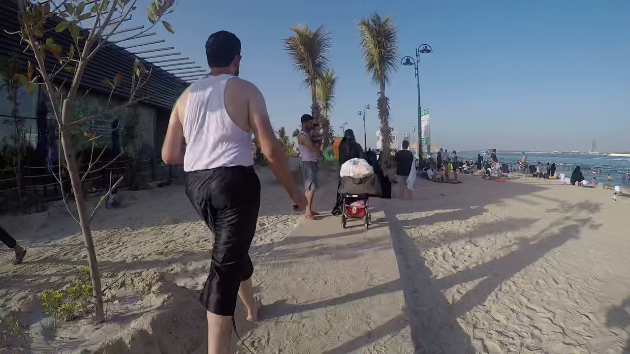 Obhur Jeddah beach open by GoPro Gimbal Karma Grip - YouTube