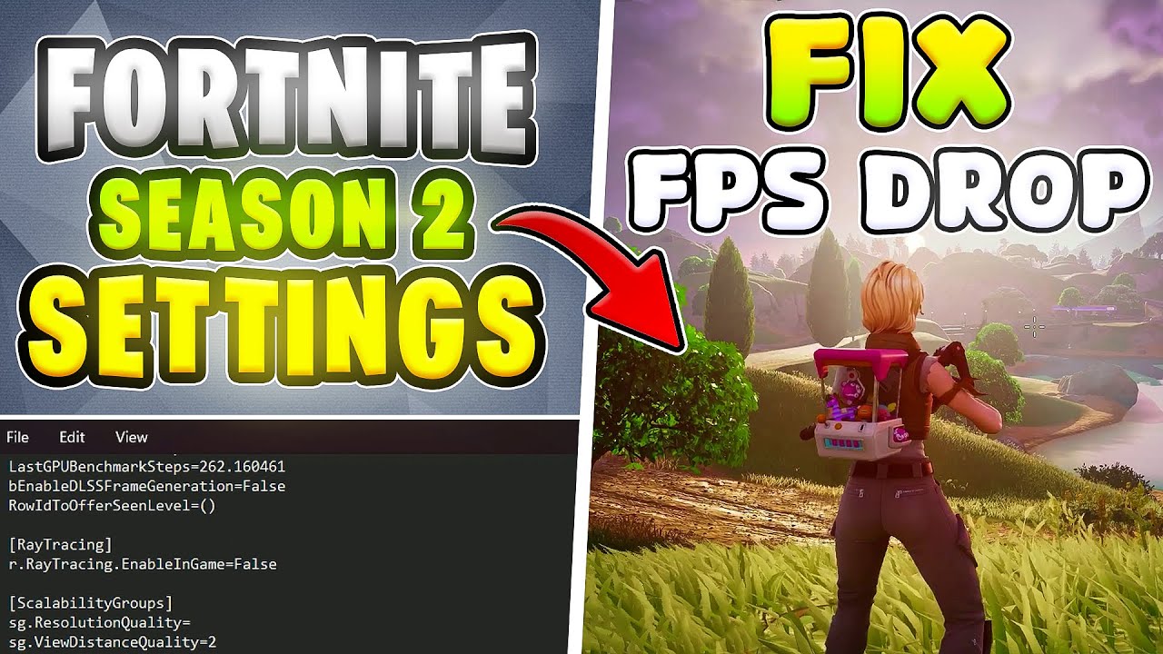 How To Get More Fps in Fortnite Chapter 5 Season 2 - FPS Drop, Lag Fix ...