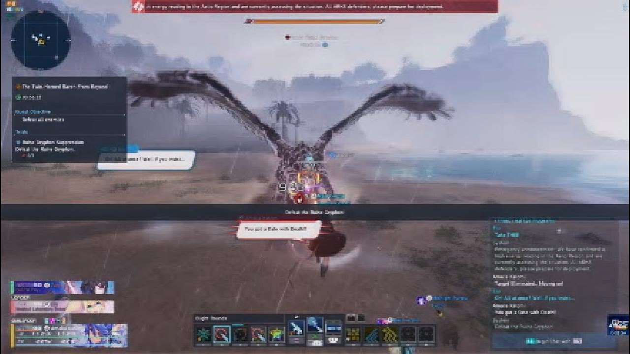 [Pso2NGS] The Twin-Horned Raven From Beyond pt.2 (Cryano Cliffs) Ra/SL ...