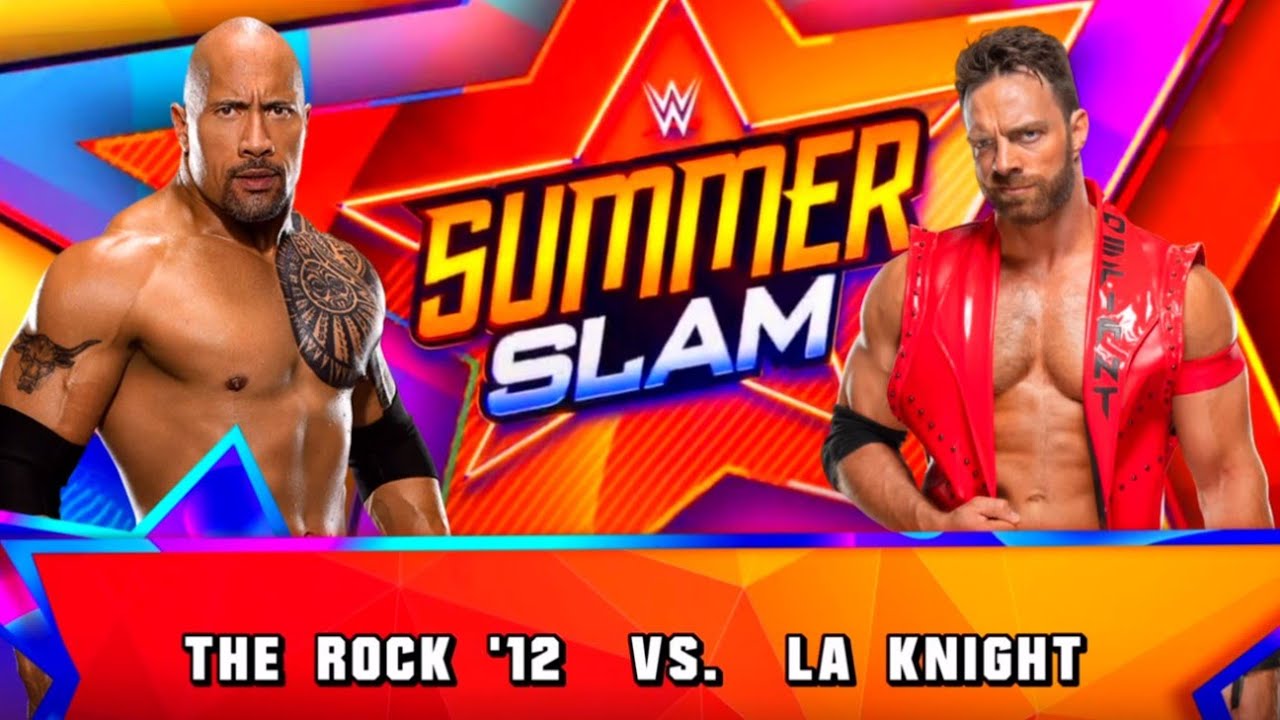 WWE 2K23 | The Rock vs. LA Knight - Singles Match Gameplay! - YouTube