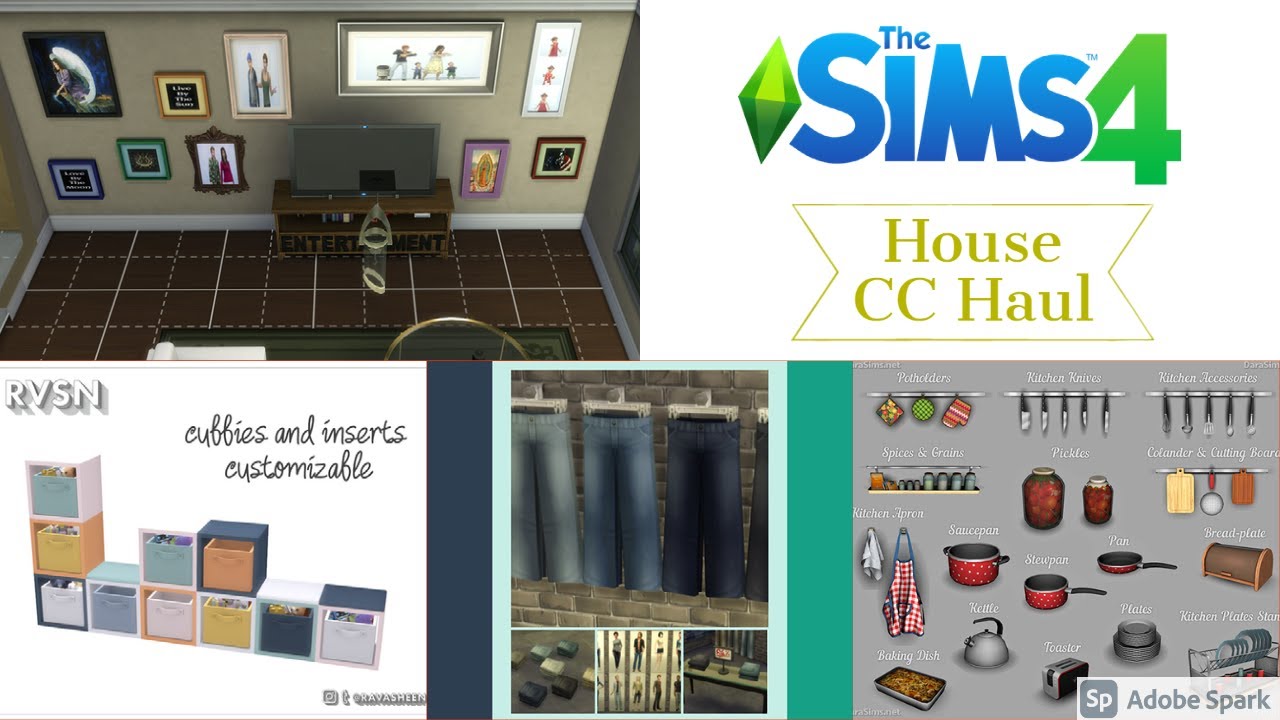 Sims 4 CC Haul & Showcase - YouTube