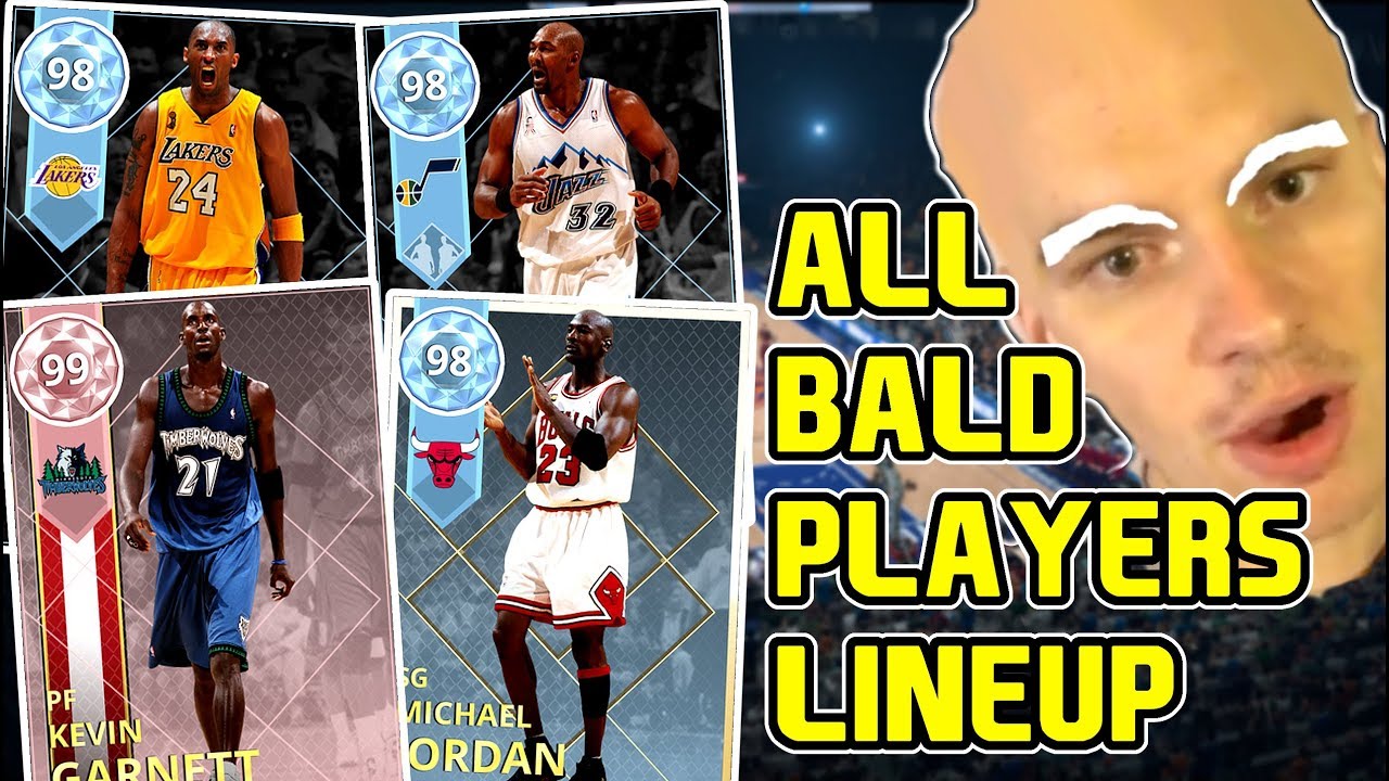 ALL BALD PLAYERS LINE UP SQUAD BUILDER! BALDIES ARE JUST TOO SPLASH ...