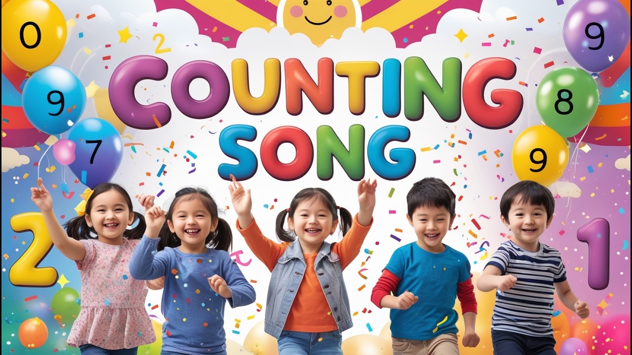🎶 Counting Song - Fun Kids Song (Let’s Count from 1 to 10!) 💖 - YouTube