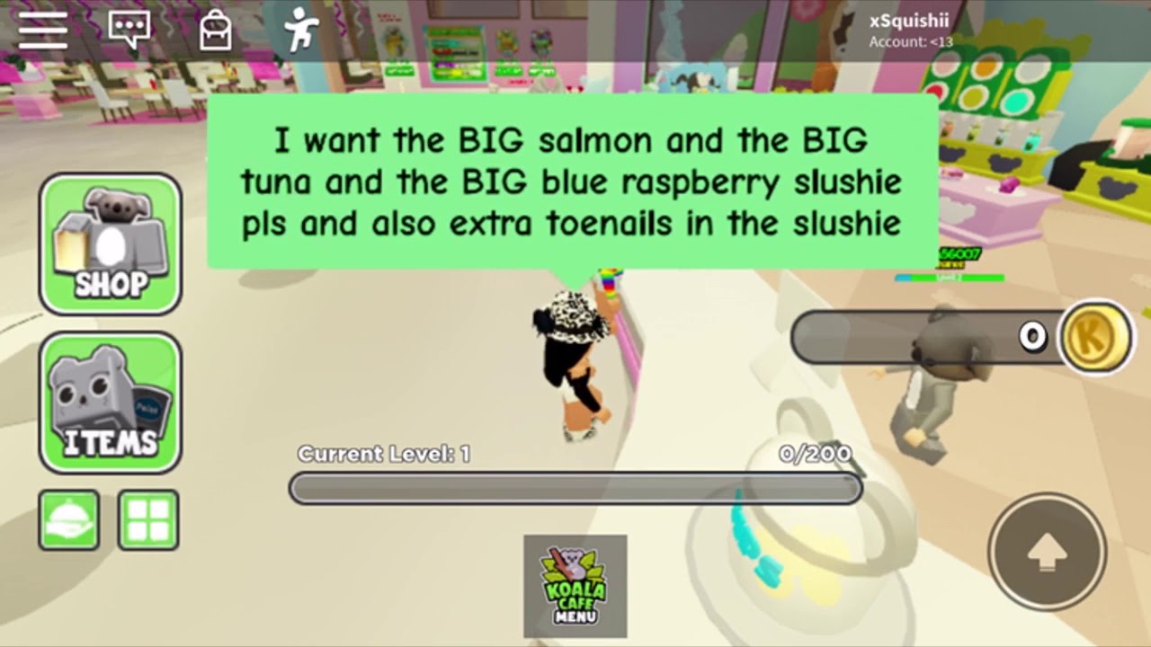 Trolling At Koala Cafe || Roblox - YouTube