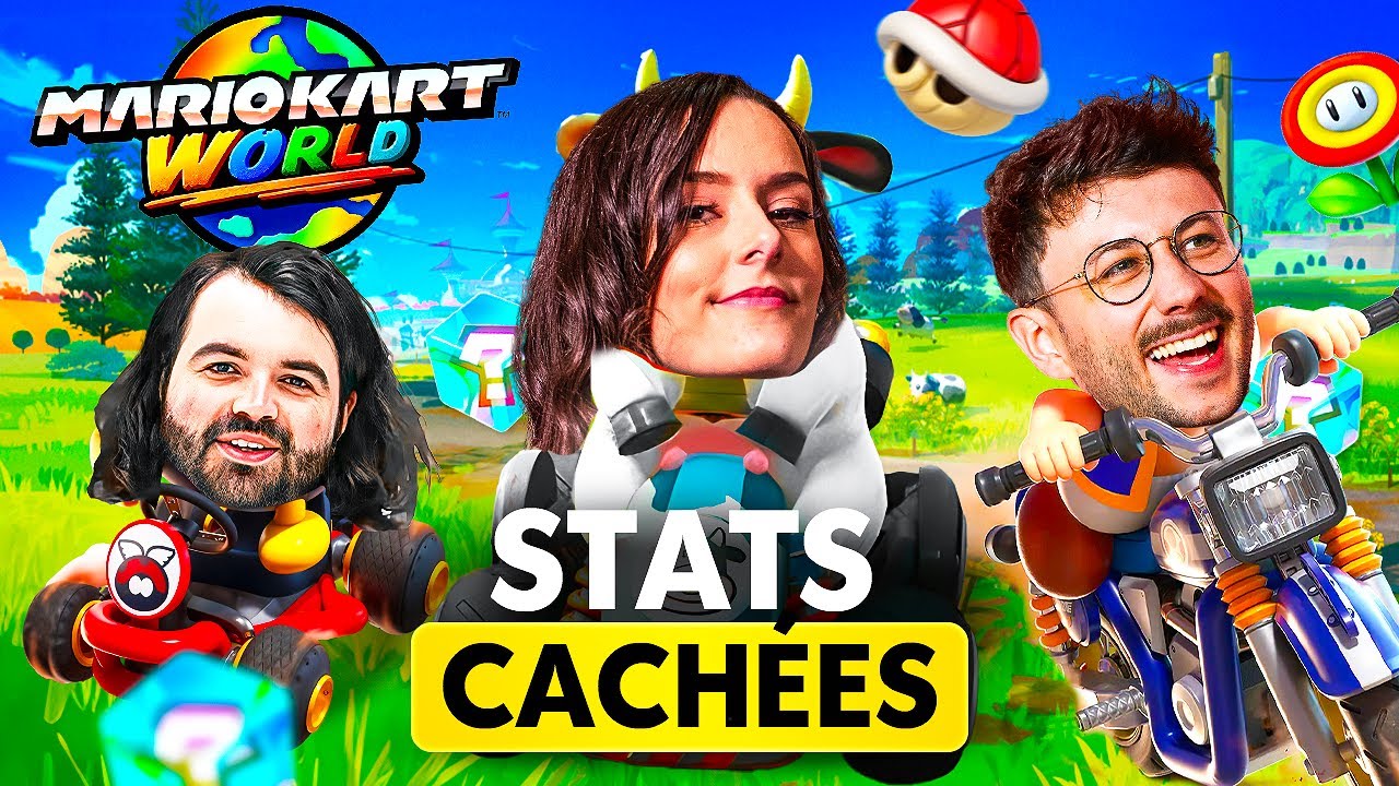 Des stats secrètes dans Mario Kart World ? - YouTube