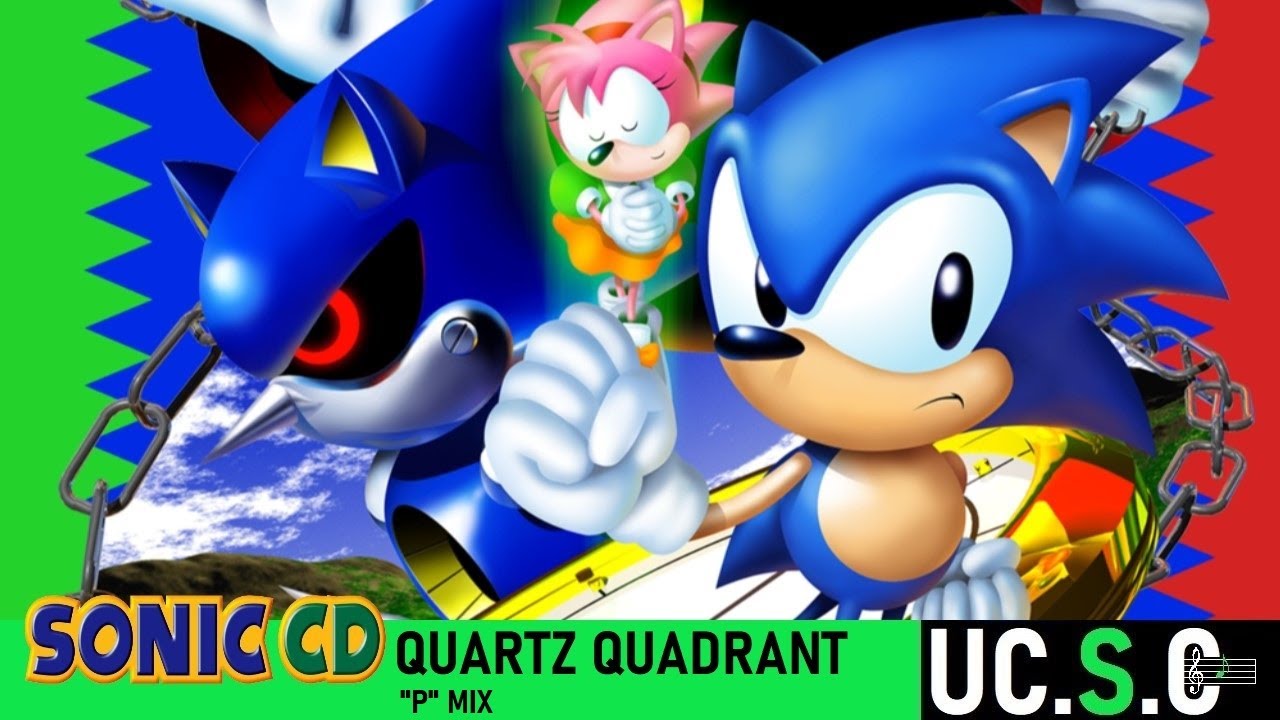 Sonic CD (JP/EU) Soundtrack - Quartz Quadrant "P" Mix - YouTube