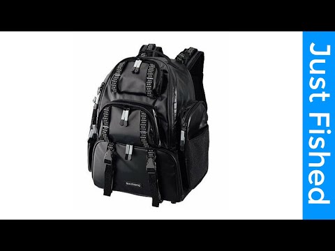 SHIMANO Backpack Fishing Tackle SystemBag XT Black DP-072K Size M - YouTube