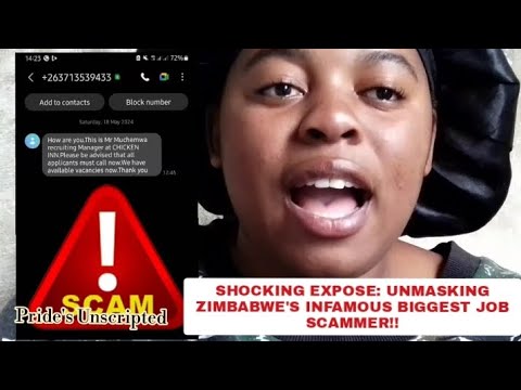 'MR MUCHEMWA'-ZIMBABWE'S BIGGEST JOB SCAMMER EXPOSED!#bulawayo#jobscams ...