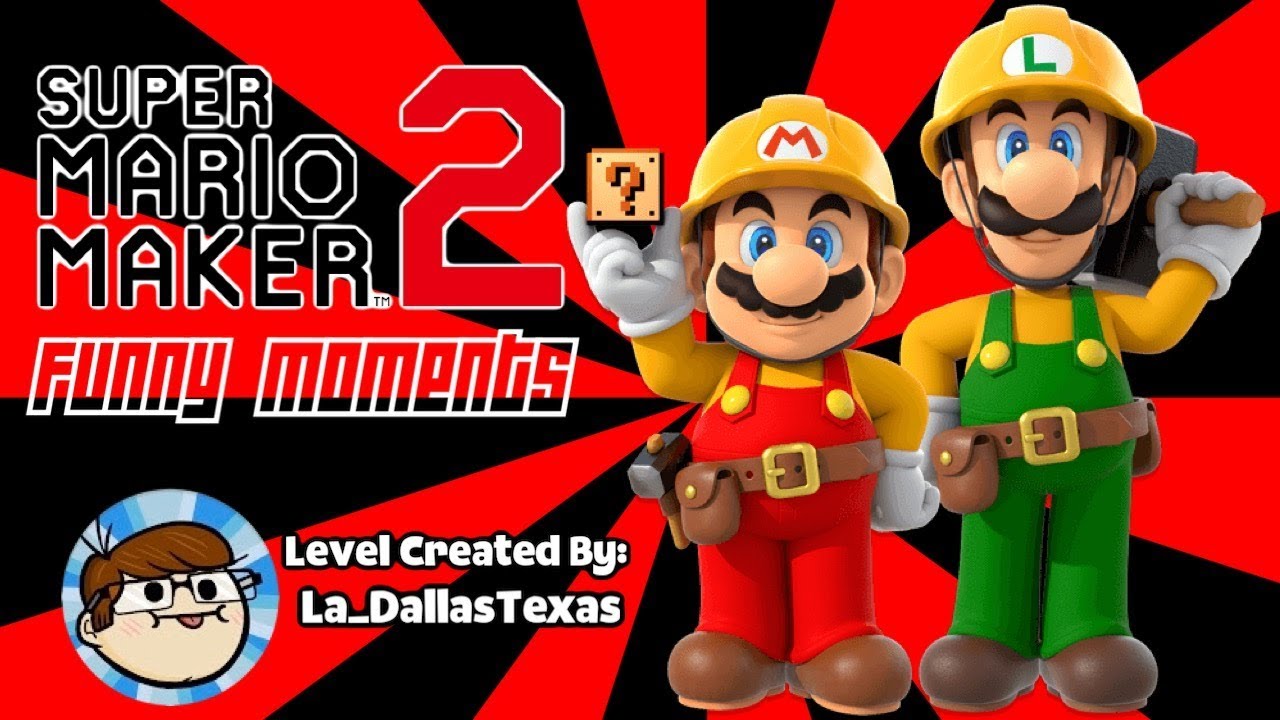 Super Mario Maker 2 Funny Moments - Playing Subscriber Level! - YouTube