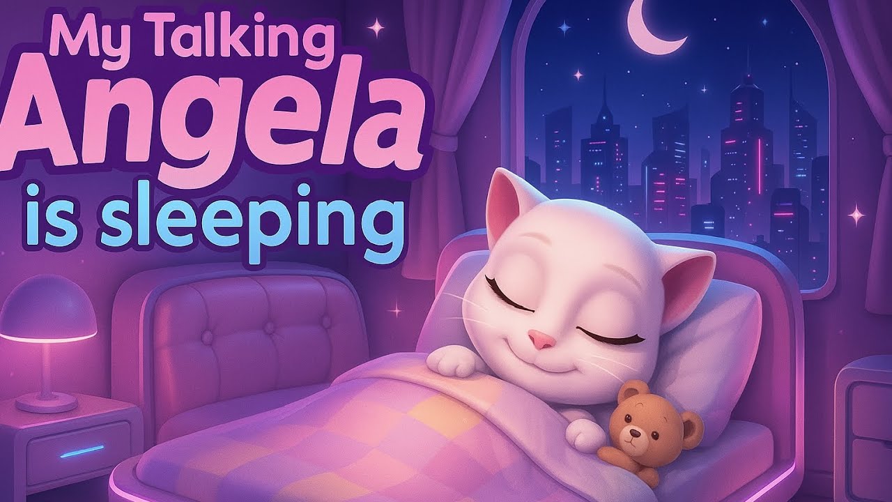 Silent Angela is sleeping. - YouTube