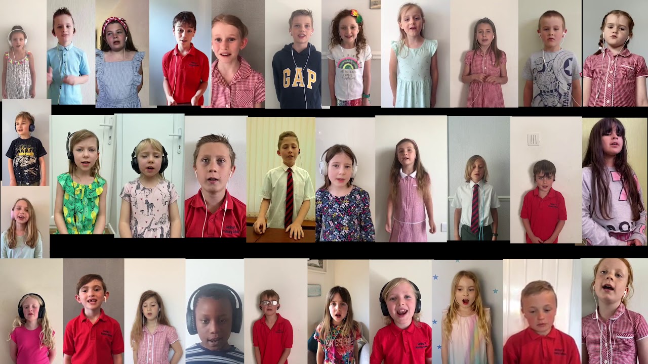 'Looking To The Rainbow' - sung by Goring C of E Primary School - YouTube