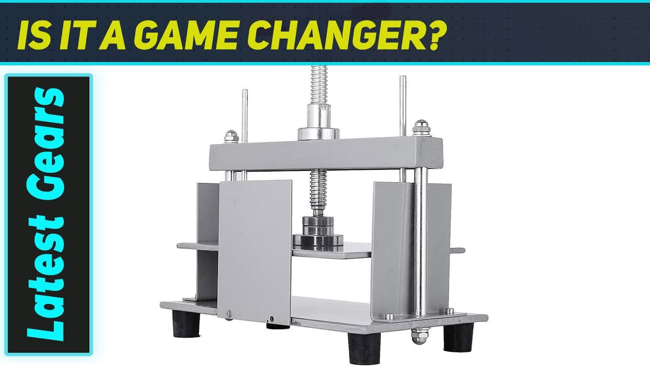 A4/A3 Bookbinding Press: The Ultimate Manual Paper Flattener! - YouTube