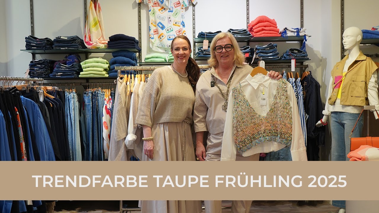 Taupe ist die Trendfarbe Frühling 2025 | Stylingideen by Jutta Nestler ...