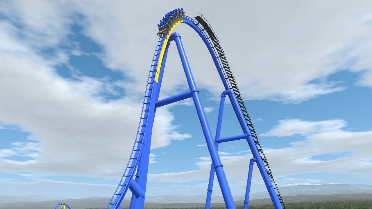 My first time building a roller coaster in FVD and NoLimits 2 - Static ...