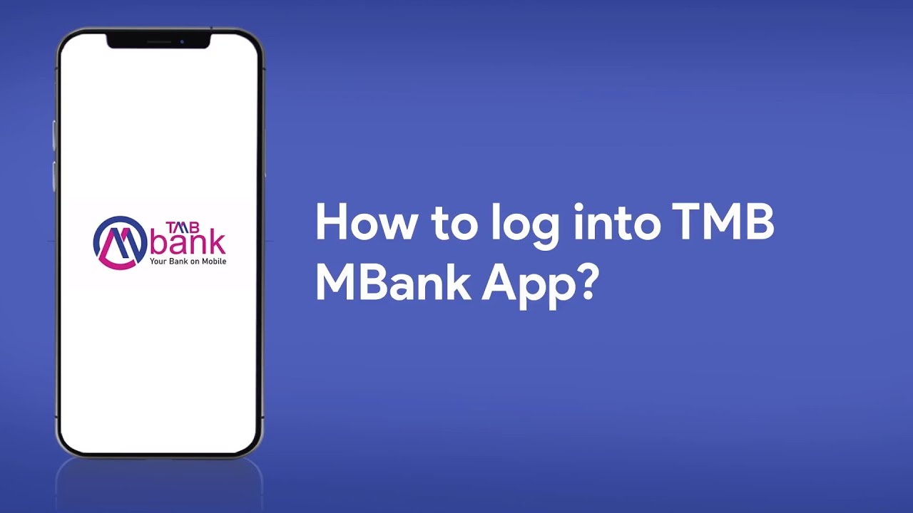 How to login into TMB MBank App - YouTube
