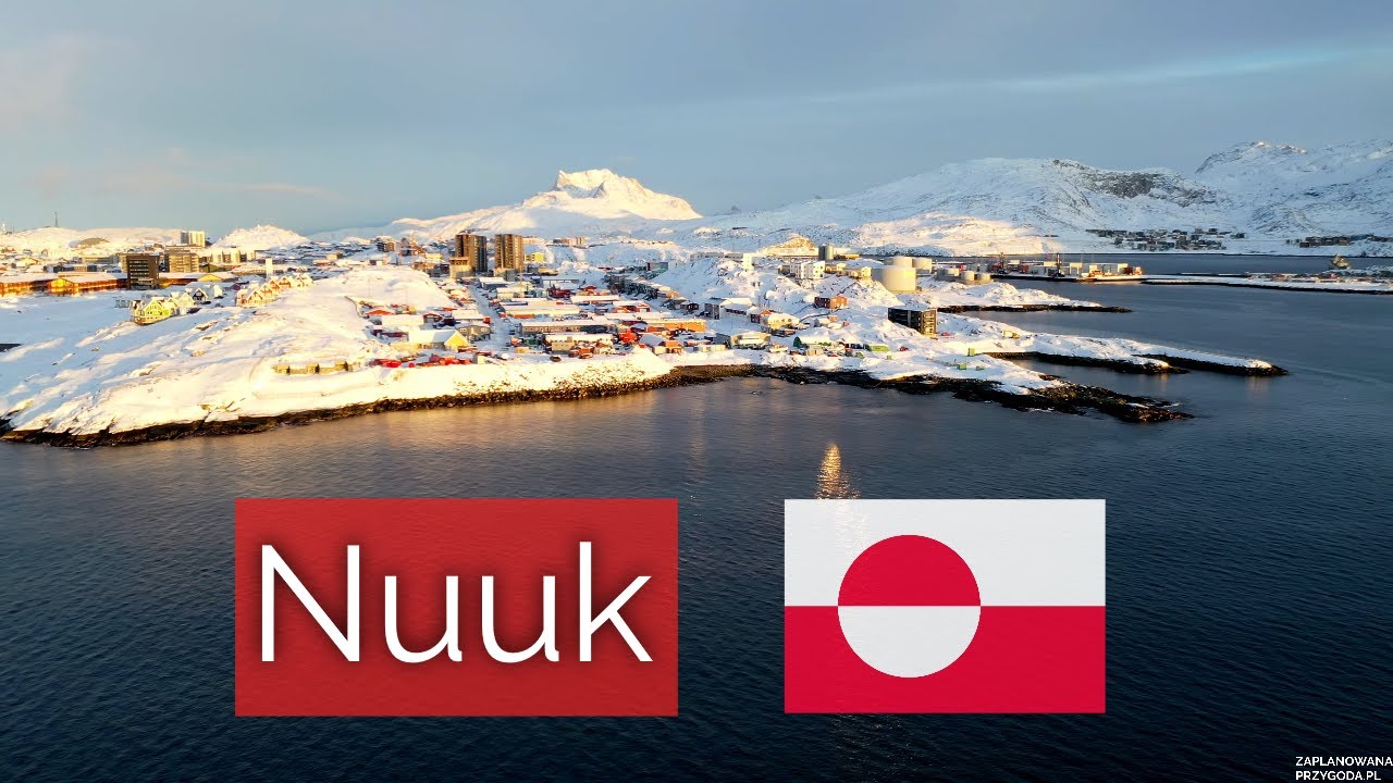 Stolica Grenlandii, Nuuk w zimie - Grenlandia 4K - YouTube