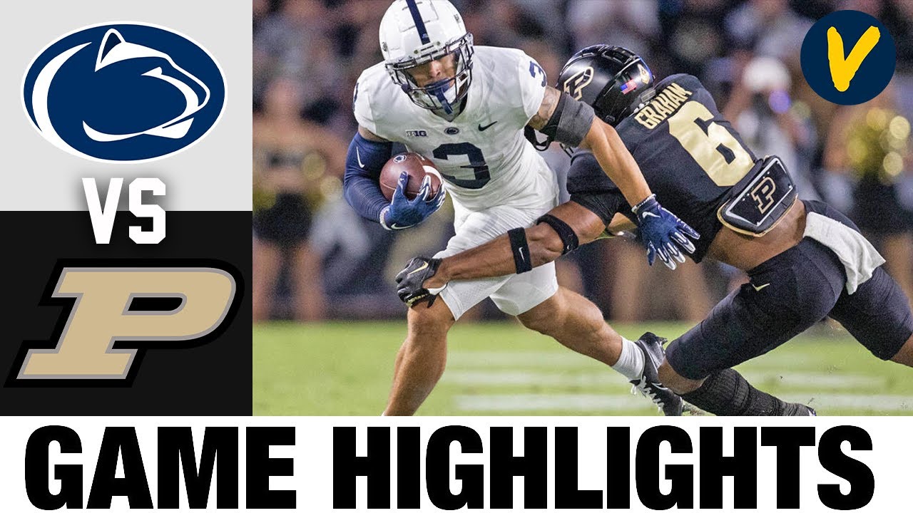 Penn State vs Purdue | 2022 College Football Highlights - YouTube