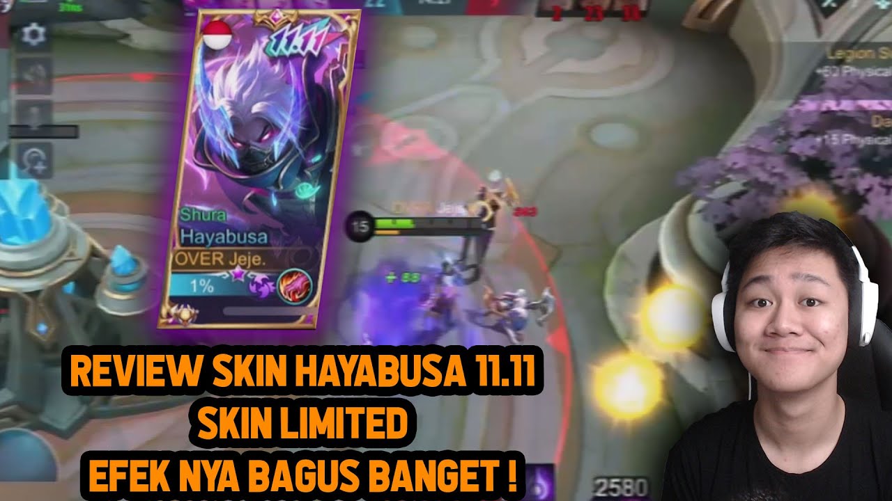 REVIEW SKIN HAYABUSA 11.11 LIMITED EDITION EFEKNYA KEREN ! - Mobile ...