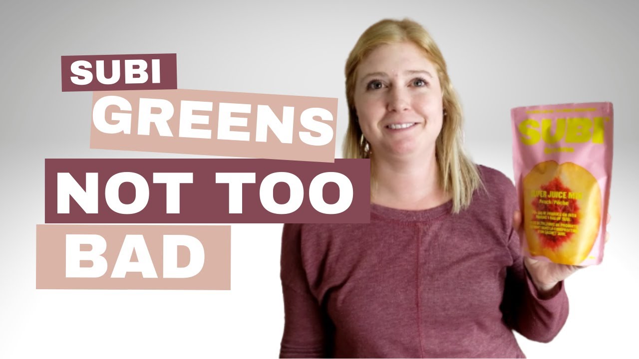 SUBI Supplement Sweet Deal | Not too bad! - YouTube