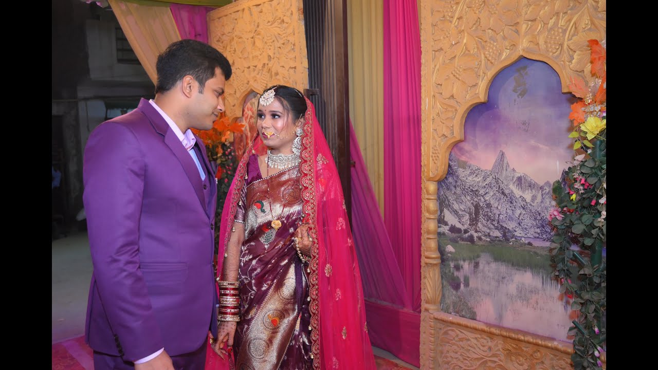 Reception (Vishal&Shalu) Indian Wedding Reception - YouTube