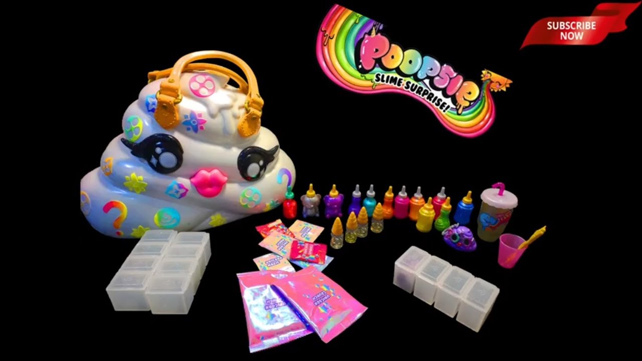 Unboxing Poopsie Slime Surprise Kits - DIY - YouTube