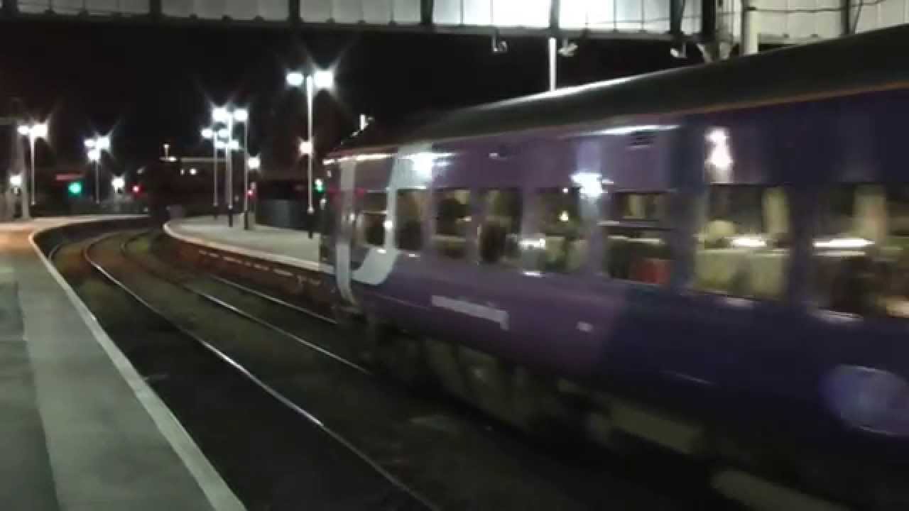 Northern Rail Class 158 Departing Hull (22/12/14) - YouTube