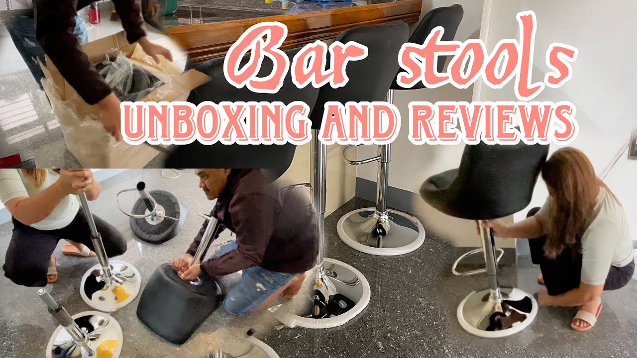 High chair / Bar Stools Unboxing and reviews - YouTube