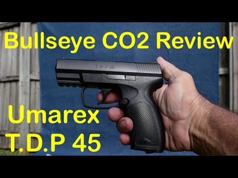 Umarex TDP 45 CO2 BB Pistol Review and Test Shooting (410 FPS)