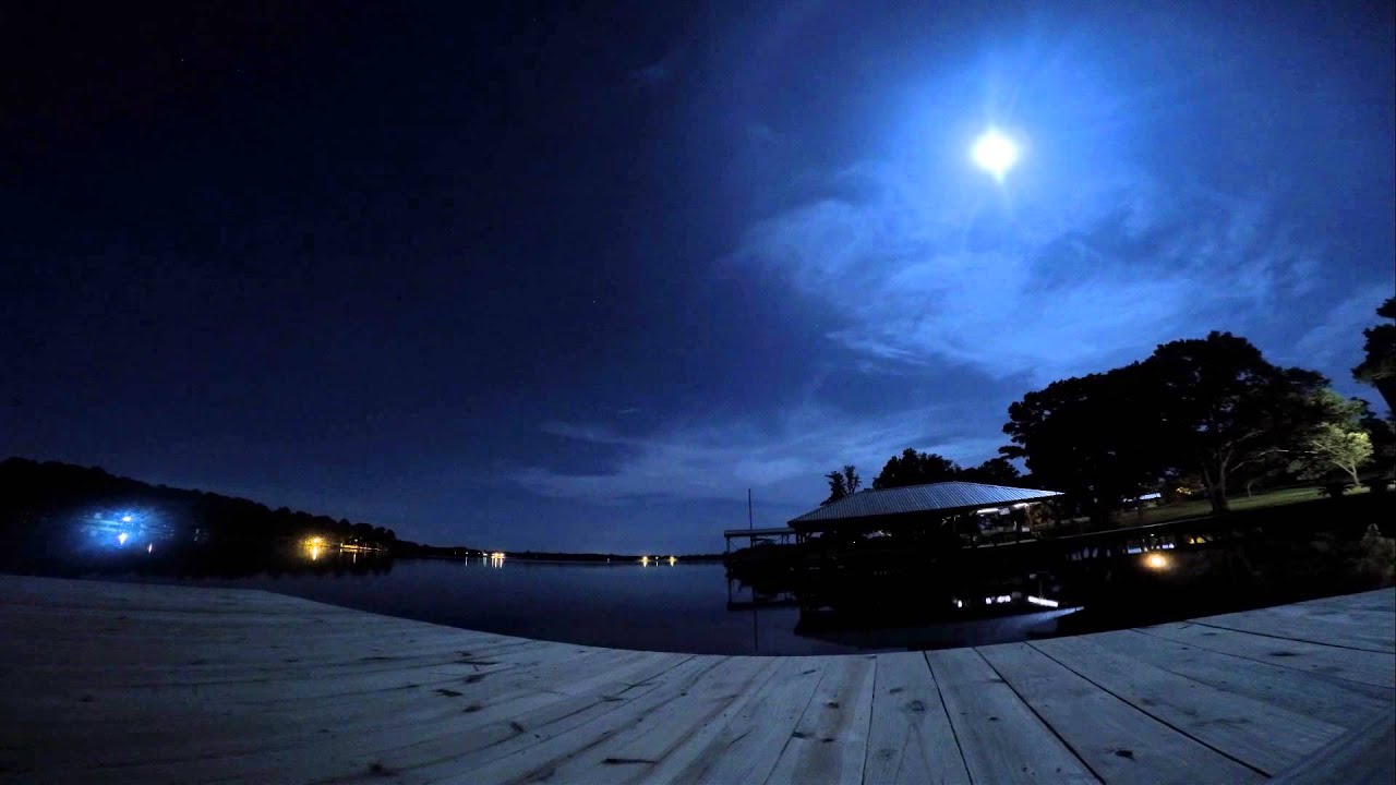 Blue Moon Over Lake Holbrook - YouTube
