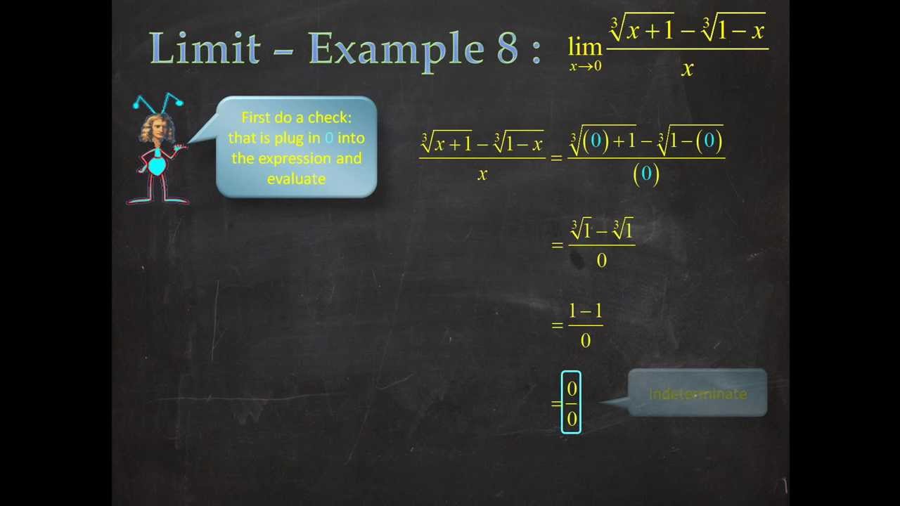 20131201 Limit Example 8 (Difference of Cube Roots) - YouTube