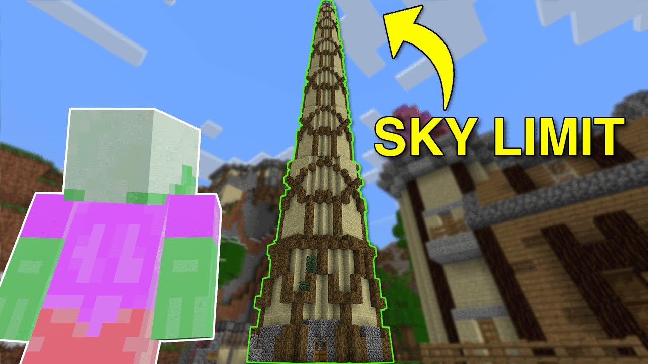 Building my MEGA tower in Modern BETA SMP - YouTube