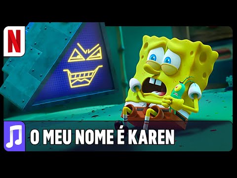 A MÚSICA DA KAREN! 🤖 Plankton: O Filme | Netflix Brasil