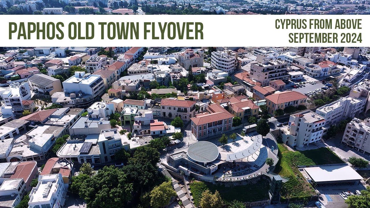 Old Town Paphos From Above - YouTube