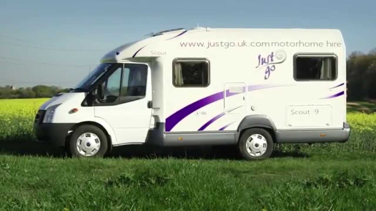 Scout Motorhome From Just go Motorhome Hire - YouTube