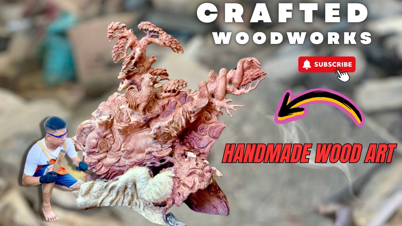 handmade wood art | amazing crafted woodworks skill | Crafted Woodworks ...