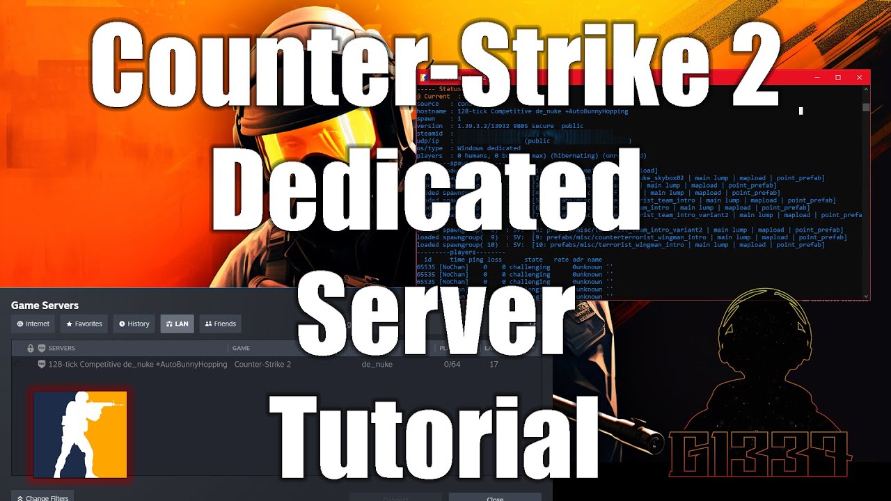 CS2 Dedicated Server Tutorial #cs2 #counterstrike2 - YouTube