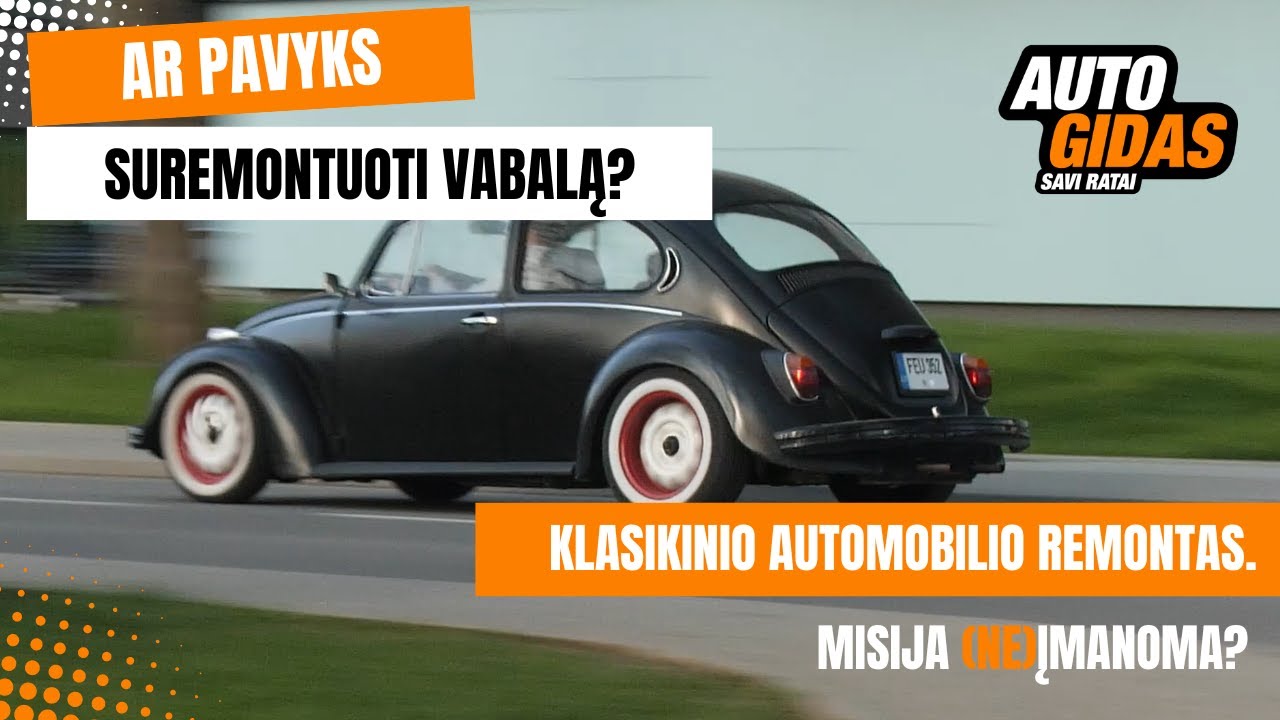 Autogidas- Savi ratai - kai su klasikiniu automobiliu patenki į ...