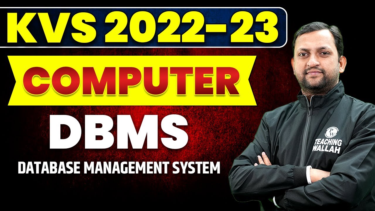 Database Management System for KVS 2023 | Computer for KVS PRT | TGT ...