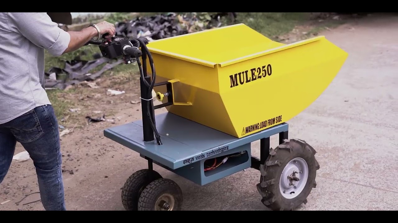 MULE 250 - 250 Kg Electric Transporter - YouTube