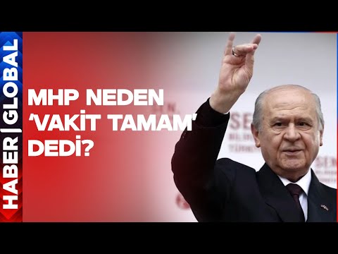 MHP Neden 'Vakit Tamam' Dedi? Erdoğan - Bahçeli Görüşmesinde Ne Konuşuldu?