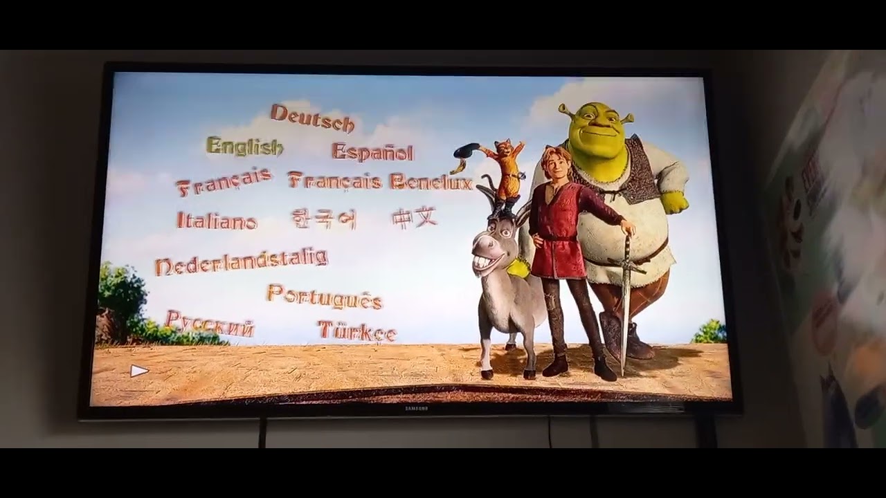 Opening to Shrek The Third 2011 UK Blu-ray 3D - YouTube
