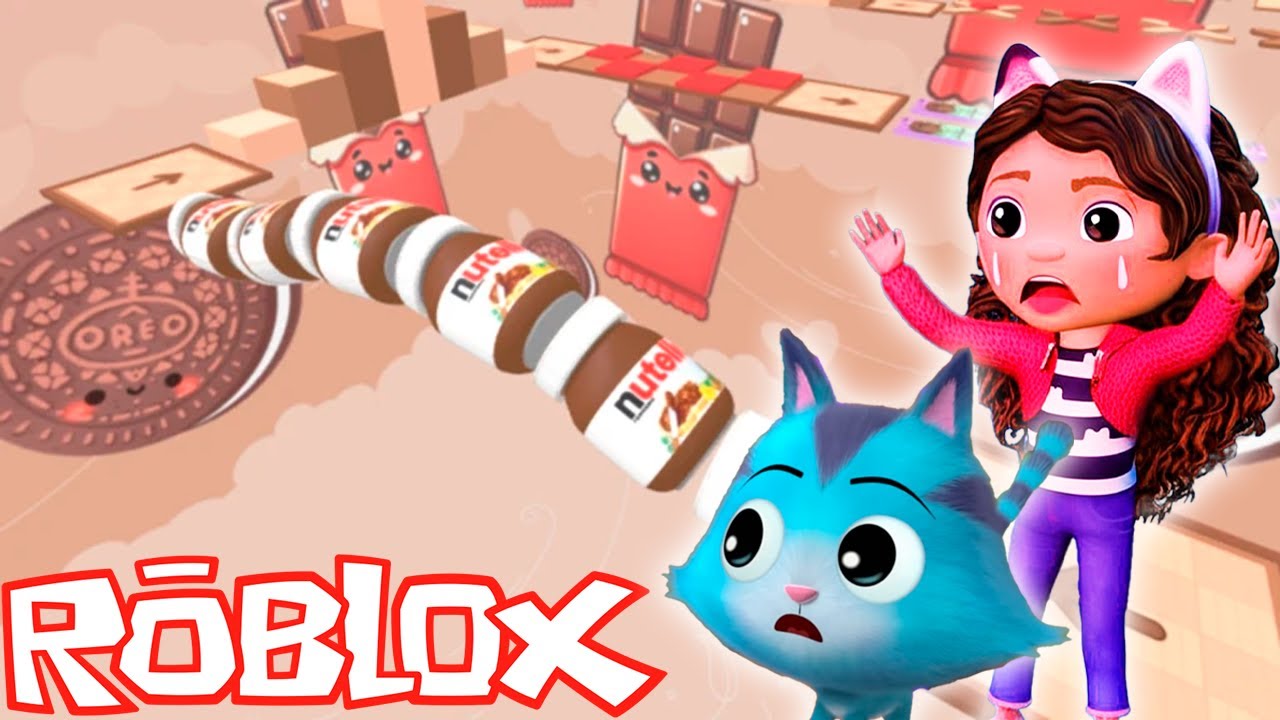 Gabby & CatRat PLAY CHOCOLATE OBBY in Roblox! - YouTube