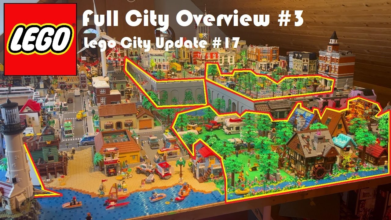Full City Overview #3 - Lego City Update #17 - YouTube