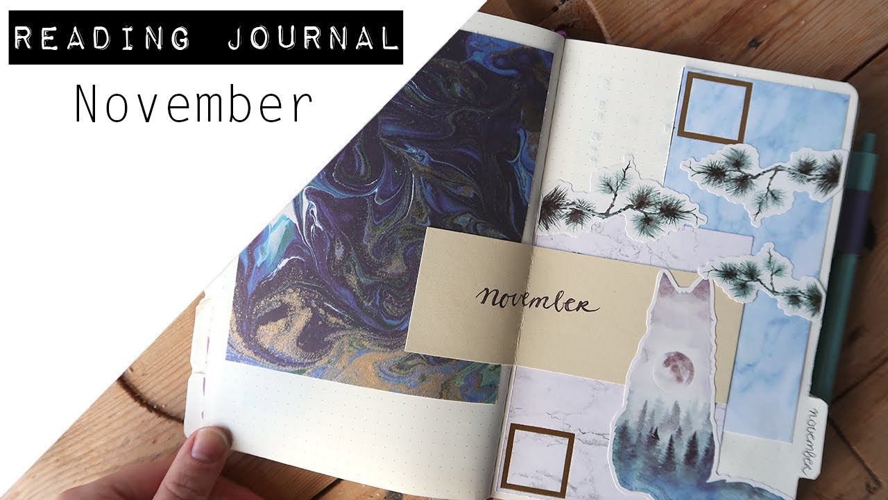 READING JOURNAL || November - Reading journal wrap up - YouTube