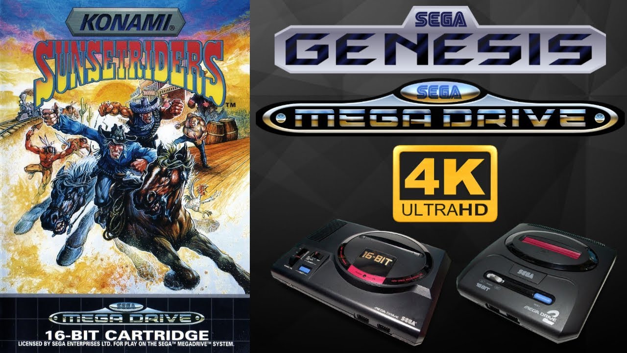 Sunset Riders [SEGA GENESIS / MEGA DRIVE] Gameplay Walkthrough FULL ...