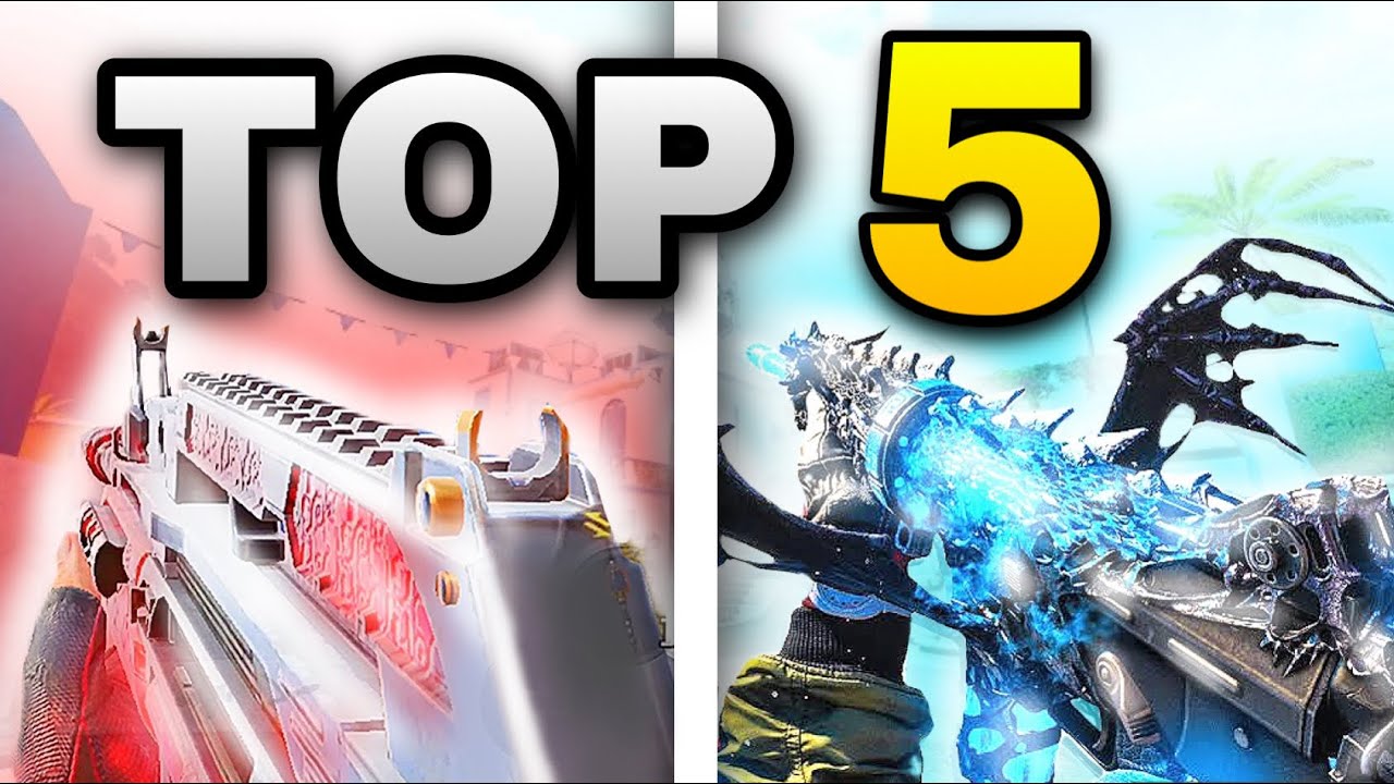 TOP 5 GUNS in CODM! + Gunsmith Loadout/Class Setup! - YouTube
