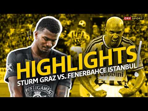 Sturm Graz vs. Fenerbahce Istanbul | Highlights | UEFA CHAMPIONS LEAGUE QUALIFIKATION