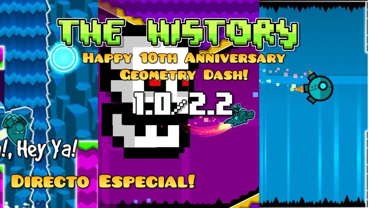 Directo Especial "10 Años De Geometry Dash" | Dylkick - YouTube